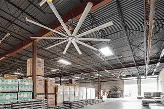 3 Benefits of HVLS Ceiling Fans | MINER Corporation